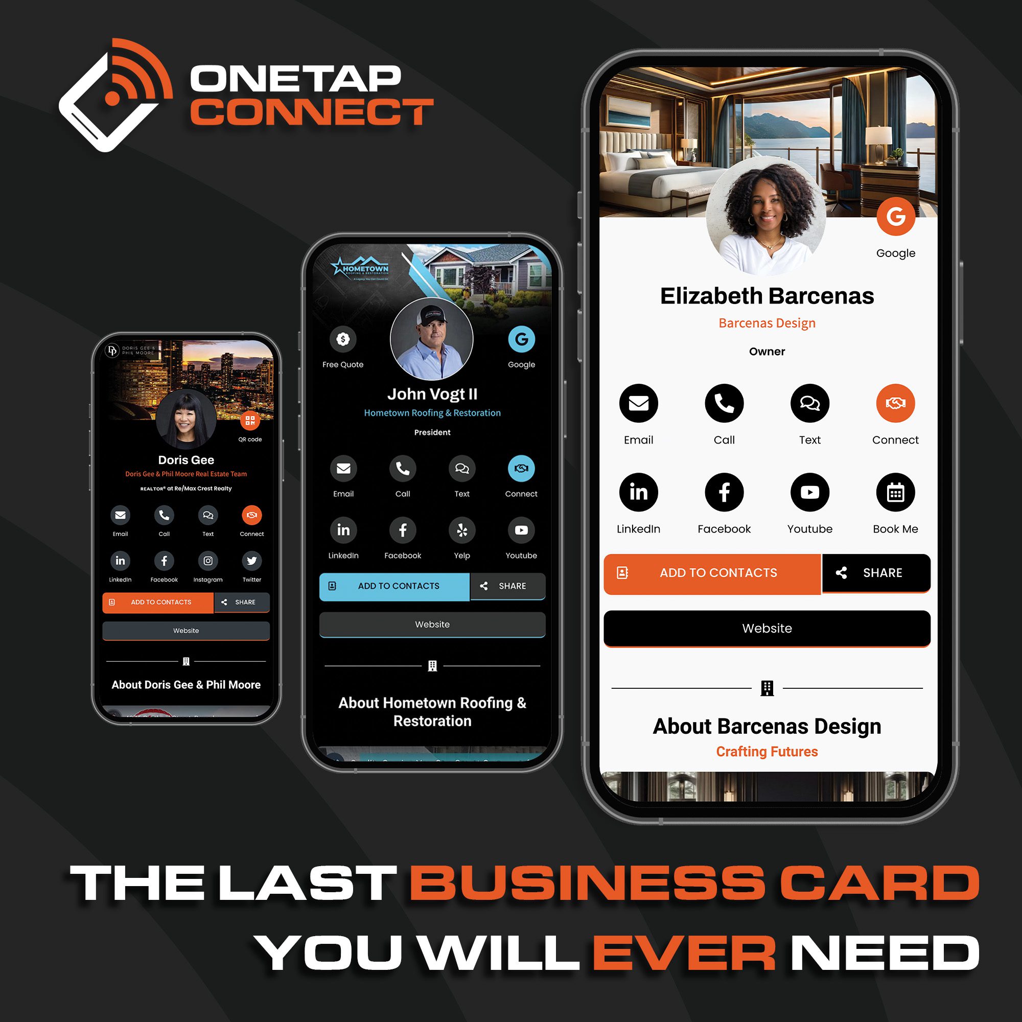 OneTapConnect | The Last Business Card You Will Ever Need!